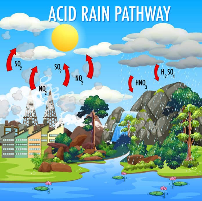 Formation des Pluies Acides : Causes et Impacts Expliqués